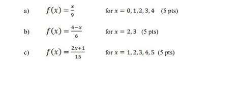 Solved Check Whether The Following Can Define Probability Chegg