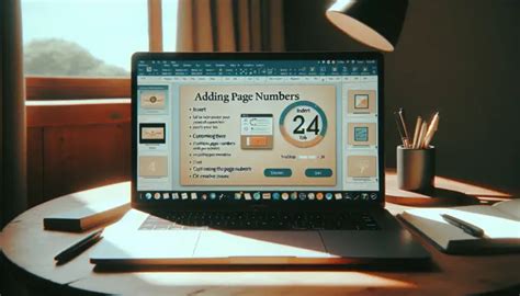how to add page numbers in powerpoint vegaslide