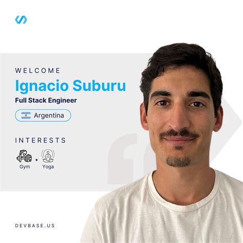 Devbase On Linkedin Welcomenacho Devbase Fullstackengineer
