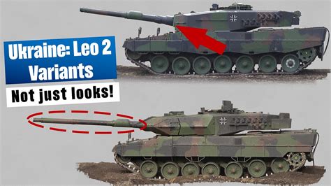 Ukraine Leopard 2 Variants And Capabilities Youtube