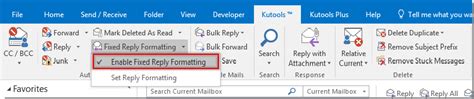 How To Always Reply Messages In A Fixed Format Automatically In Outlook