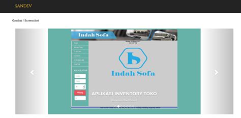 Arisandi47 Aplikasi Inventory Toko Berbasis Web Dan Php Mysql