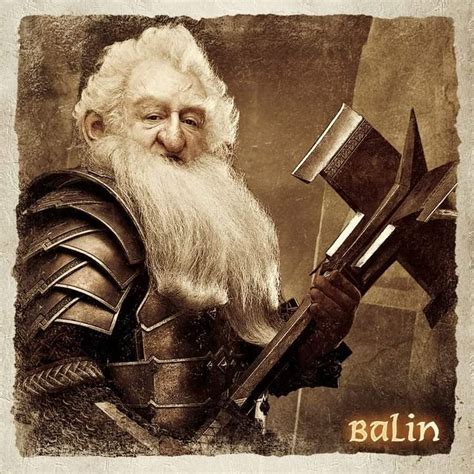Balin Balin Lord Of The Rings Balin Hobbit Galion The Hobbit