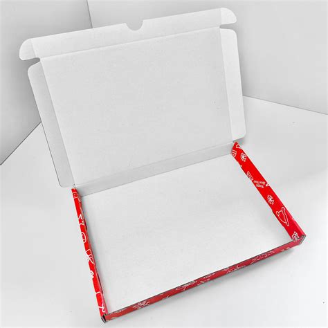 Christmas Doodle Patterned Pip And Postal Boxes Happy Pack