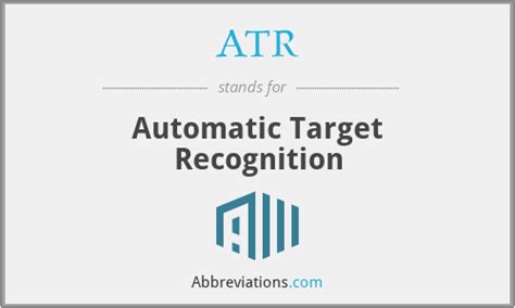 Atr Automatic Target Recognition