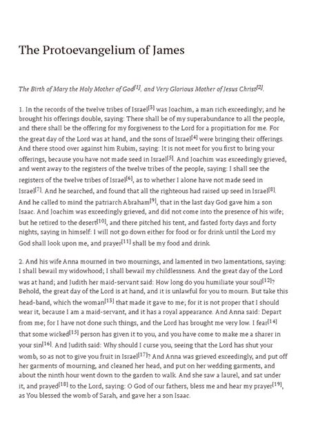 Church Fathers Protoevangelium Of James Pdf