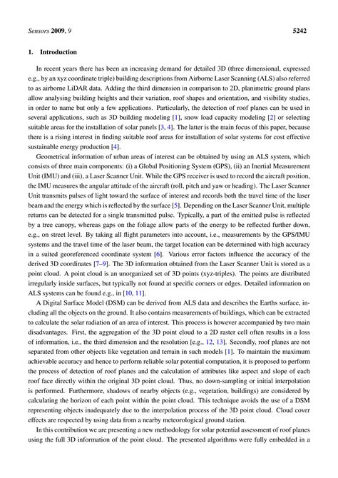 Solution Automatic Roof Plane Detection And Analysis In Airborne Lidar Point Clouds For Solar