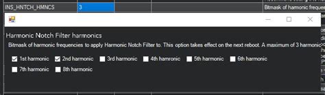 Tuning The Harmonic Notch Copter ArduPilot Discourse