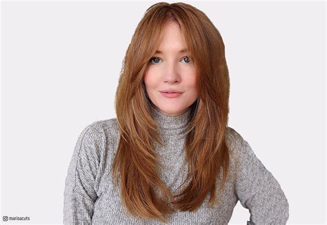 Long Layered Haircut Thick Hair