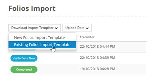 Updating Existing Folio Records Through An Import Folio Help Centre