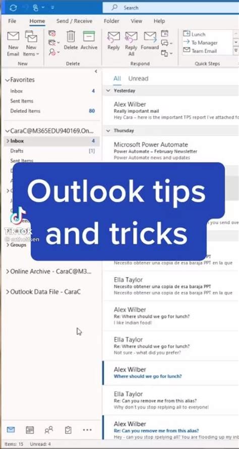Outlook Tips Artofit