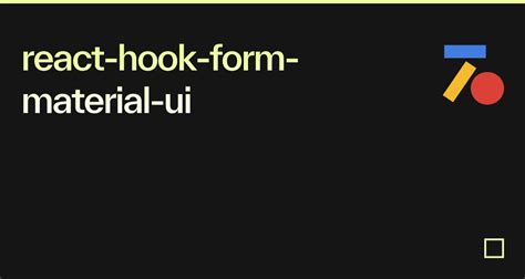 React Hook Form Material Ui Codesandbox