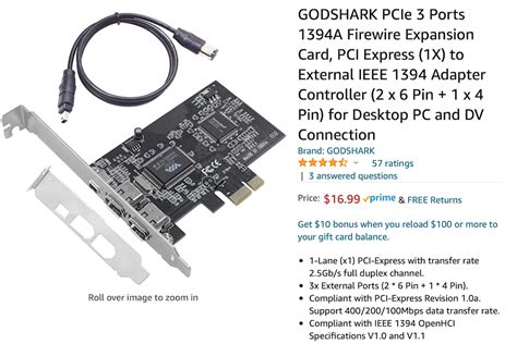 Getting Ieee 1394 Firewire Interfaces To Work In Windows 10 64 Bit