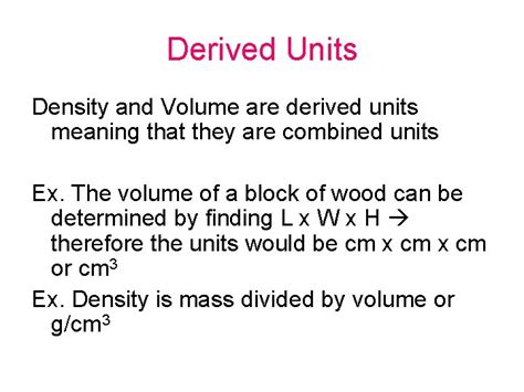 Chapter 2 Measurement Units Of Measurement Si Units