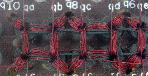 Examining The Core Memory Module Inside A Vintage Ibm 1401 Mainframe
