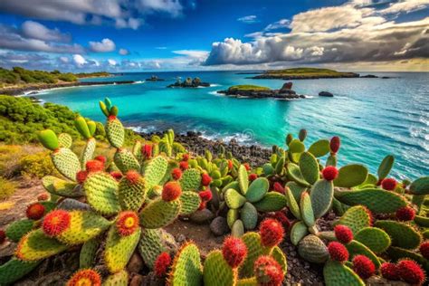 Unveiling The Unique Flora Of The Galapagos Drone Photography Captures
