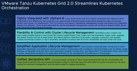 Vmware Tanzu Gets Aria Mission Control Kubernetes Grid Updates