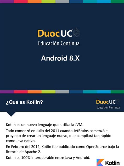 12 Introducción A Kotlin Pdf Java Lenguaje De Programación