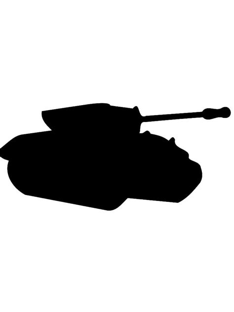 Трафарет танка для вырезания на 23 февраля
