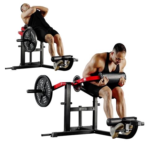 Syedee Seated Ab Curl Back Extension Machine Plate Loaded Machine With 450lbs Weight Capacity