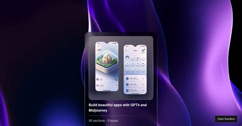 Design Exploration Of Gpt4 Codesandbox