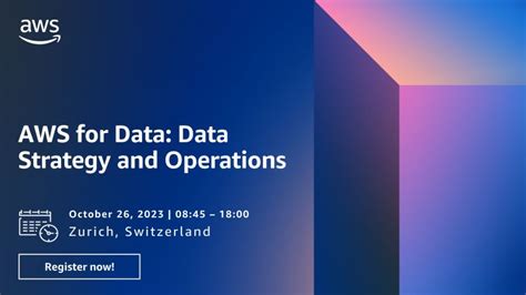 Alessandro Ponzo On Linkedin Aws For Data Data Strategy And Operations Zurich