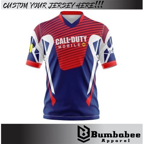 Jual Jersey Codm Custom Nama Logo Satuan Shopee Indonesia