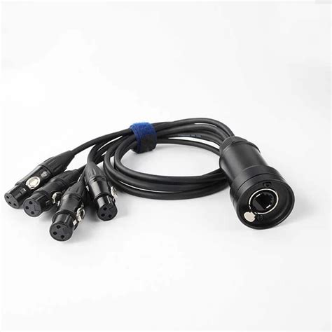 New Design Network Converter DMX RJ CAT Female To Pin XLR Male Female Connectors Cable