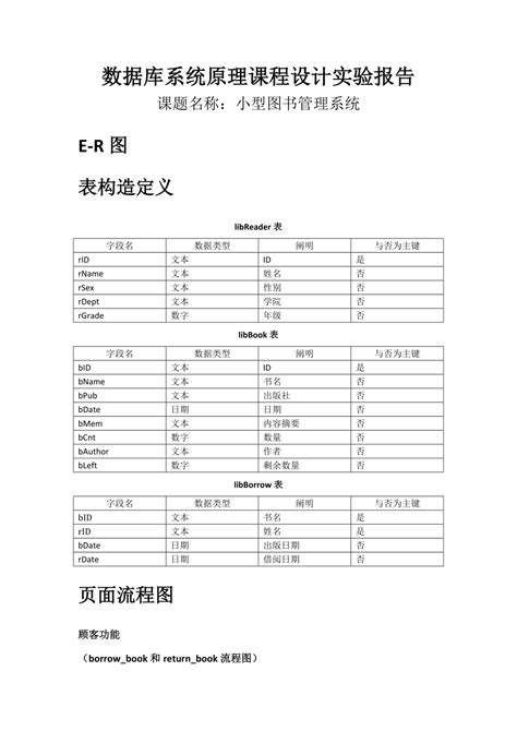 数据库系统原理优质课程设计实验报告docx 搜必应