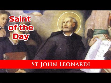Saint John Leonardi Quotes