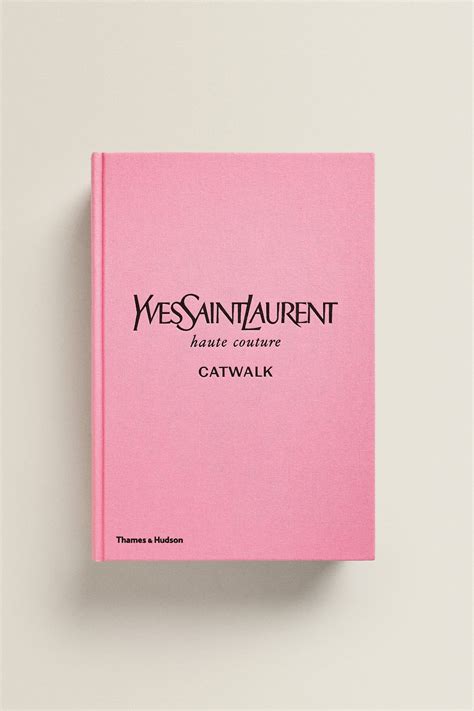 YVES SAINT LAURENT CATWALK BOOK | Saint laurent, Yves saint laurent ...