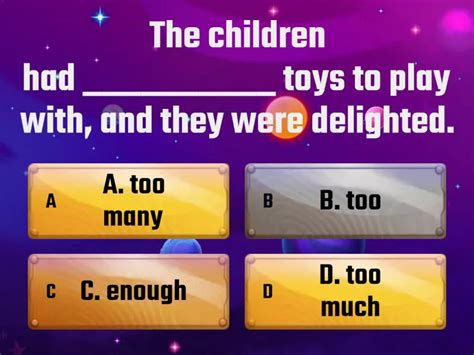 Game 3 Quantifiers 1 Quiz