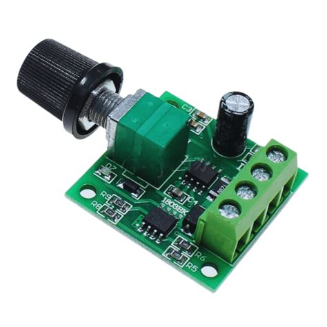 Buy V V A DC Motor PWM Speed Regulator Online At Shokitech
