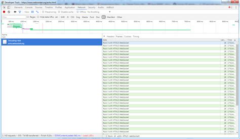 Copying Websocket Payload Info From Chrome Developer Tools Stack Overflow
