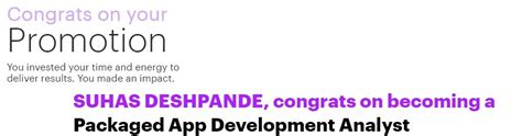 suhas deshpande on linkedin happy to share that i have been promoted