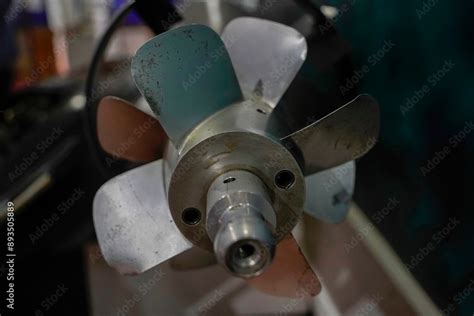 Old Torpedo From A Warship Open Control Of Self Propelled Weapon With An Explosive Warhead