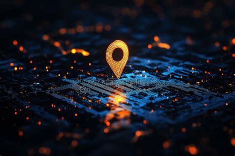 Pin Location Icon For Navigation Or Map Generative Ai Stock Illustration Illustration Of