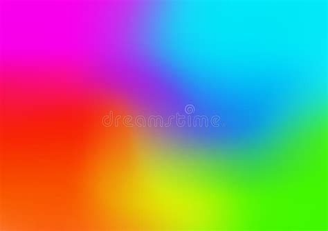 Spectrum Gradient Abstract Background Stock Vector Illustration Of