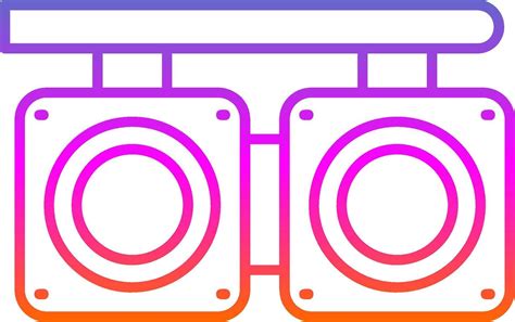 Crossing Line Gradient Icon 39231684 Vector Art At Vecteezy