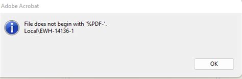 error messages and can t open pdf from internet adobe product