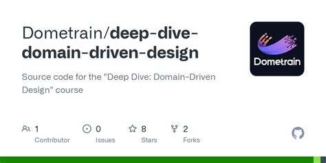 Github Dometraindeep Dive Domain Driven Design Source Code For The