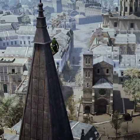 Assassins Creed Unity Dive Jump Youtube