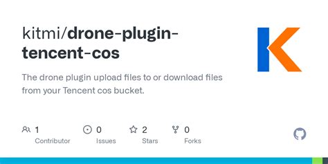 Github Kitmidrone Plugin Tencent Cos The Drone Plugin Upload Files