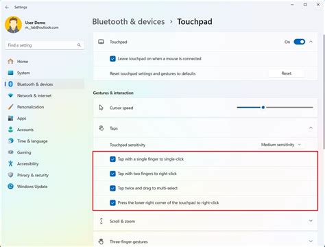 How To Customize Touchpad Settings On Windows 11 Windows Central