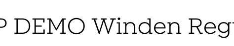 Fsp Demo Winden Regular Free Fonts Helvetica Neue Font Free Download