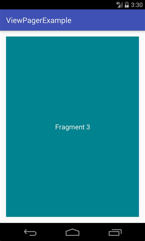 How To Create View Pager Of Fragment In Android