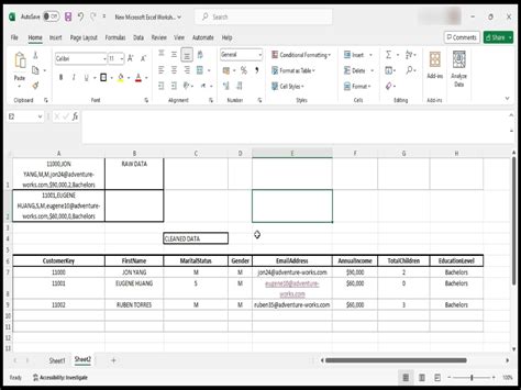 Data Cleaning Data Formatting And Data Visualization In MS Excel Upwork