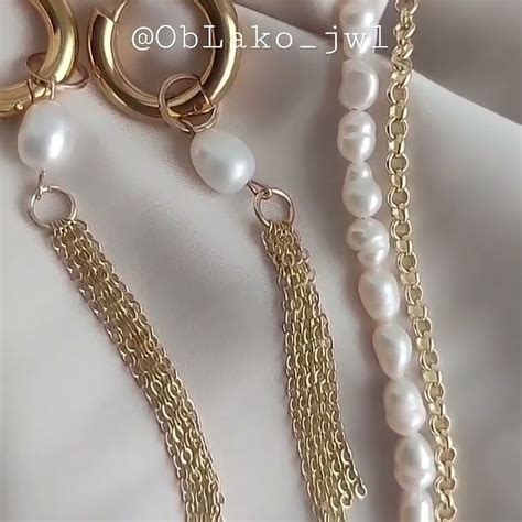 Съемные подвески с натуральным жемчугом😍 Цена 600₽/1шт. Серьги латунь ...