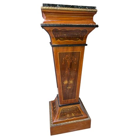 Louis Xvi Style Inlaid Pedestal For Sale At 1stdibs
