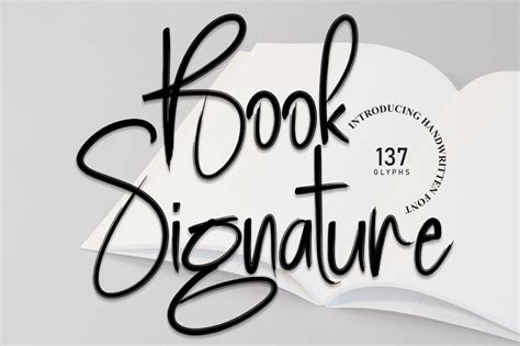 Book Signature Font Free Download And Similar Fonts Fontget